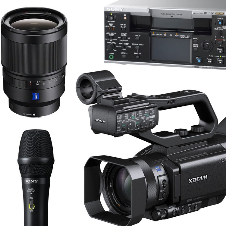 Venta de equipo profesional de audio y video para broadcast y producción.